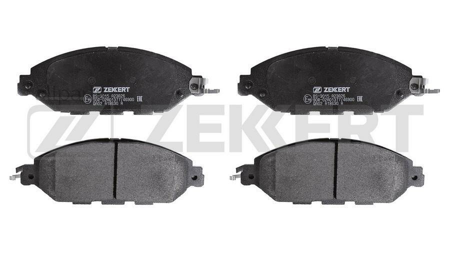 ZEKKERT BS-3015 Колодки торм. диск. передн. Nissan Murano (Z52) 14- Pathfinder (R52) 12- QX60 (L50) 12-