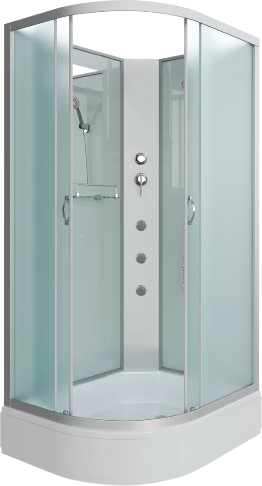 Душевая кабина Niagara Classic NG-33394-14RBKG 130х90 см, без крыши, с гидромассажем 333944RBKG