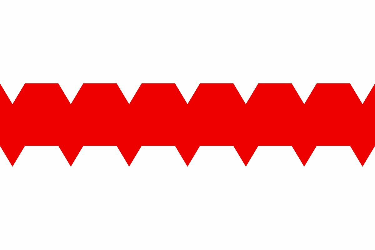 Флаг столицы субъекта РФ - Омск, Размер: 75х50 см.