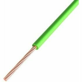 REXANT Провод ПГВА 1х1.50 мм, зеленый, бухта 100 м 01-6533