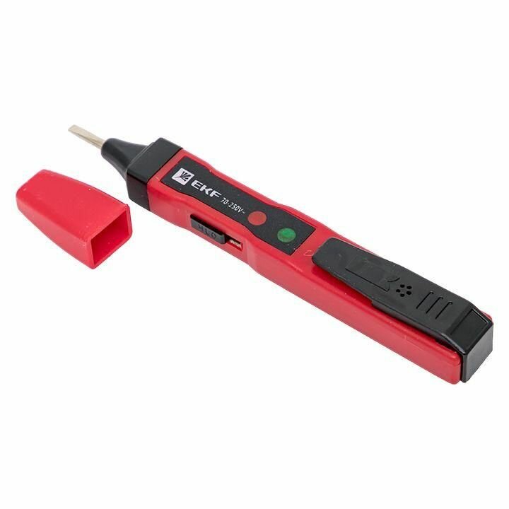 Отвертка индикаторная ОИ-2э EKF ST-20e светодиодная (LED) и акустическая (звуковой сигнал)