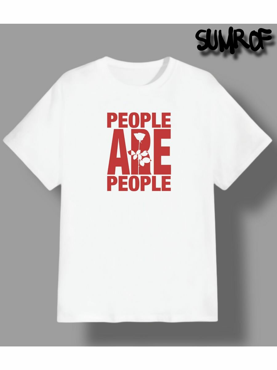 Футболка с надписью депеш мод depeche mod