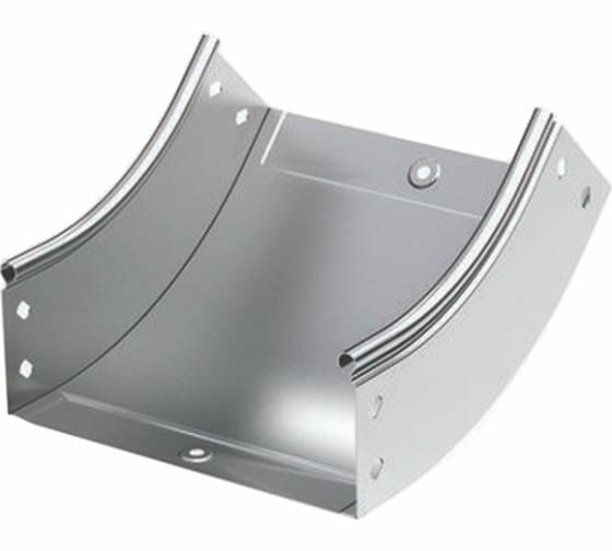 Угол поворота для кабельных лотков DKC 36722, 45°, сталь, оцинковка