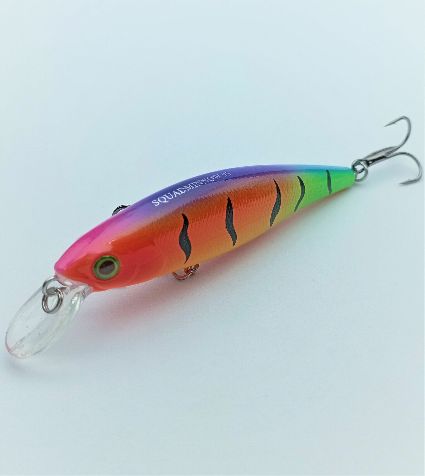 Воблер для рыбалки Sqad minnow 95-SP на щуку, судака, окуня