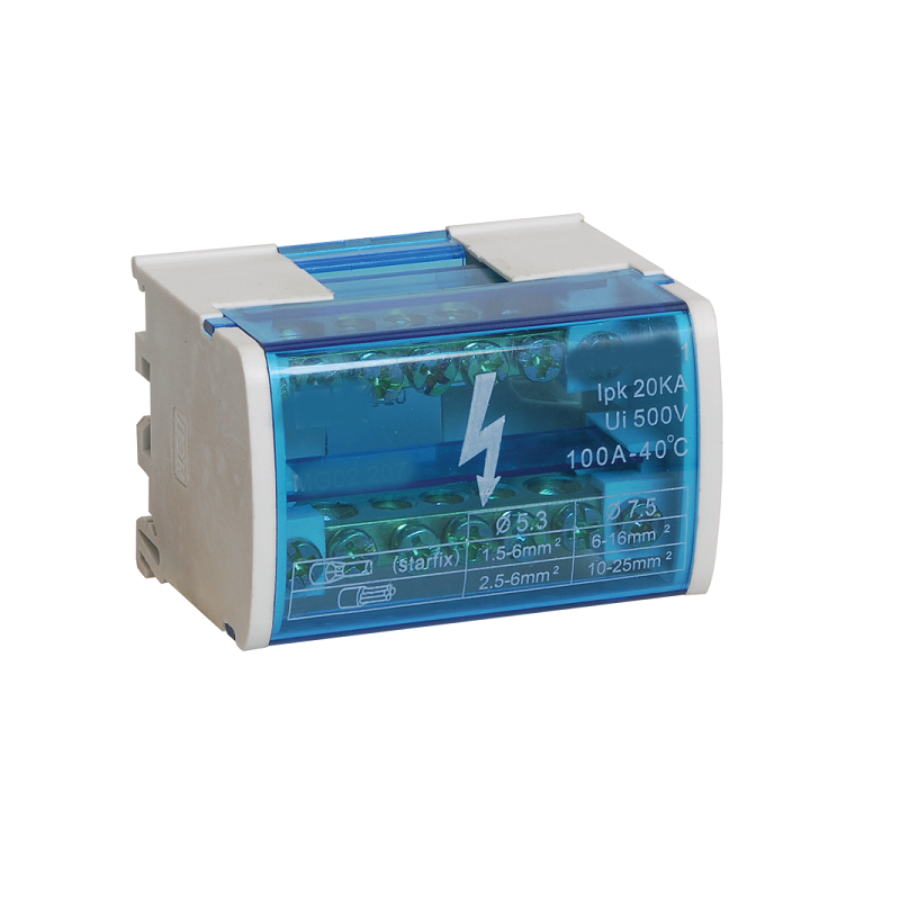 Шина нулевая в корпусе кросс-модуль 2х7