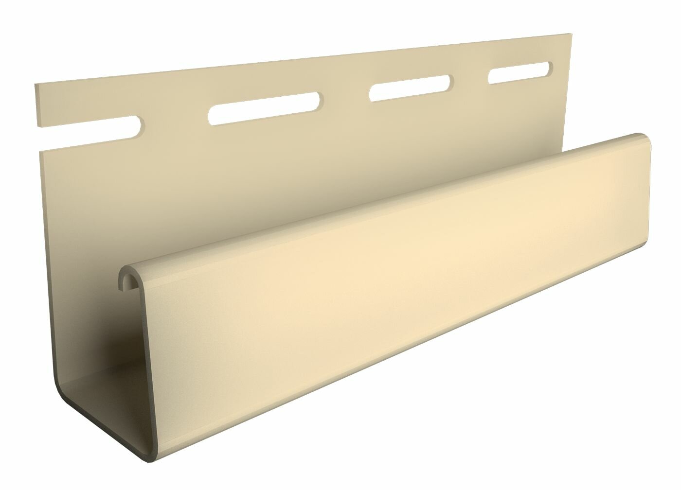 Профиль J18 универсальный аксессуар из ПВХ Docke (длина 3,0 м), палевый