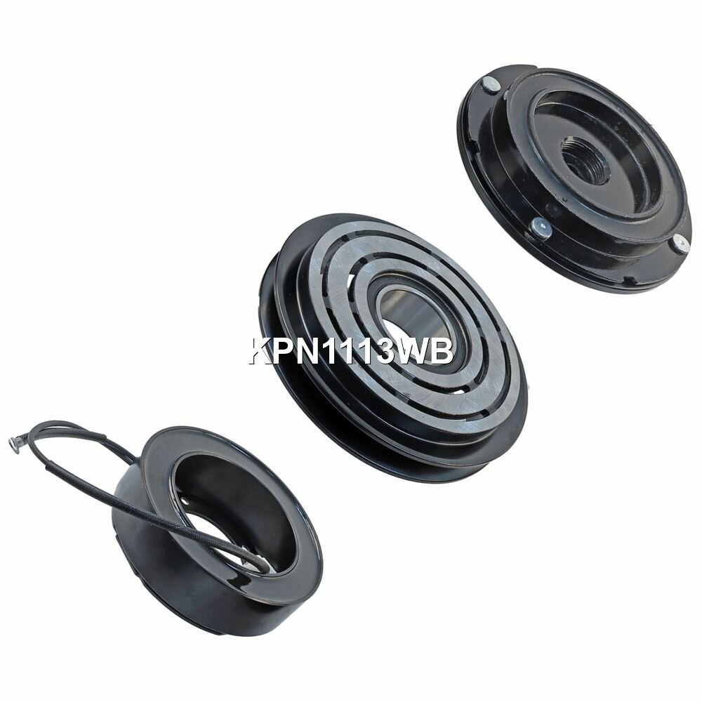 Шкив компрессора кондиционера в сборе Mercedes S S126 (Мерседес)