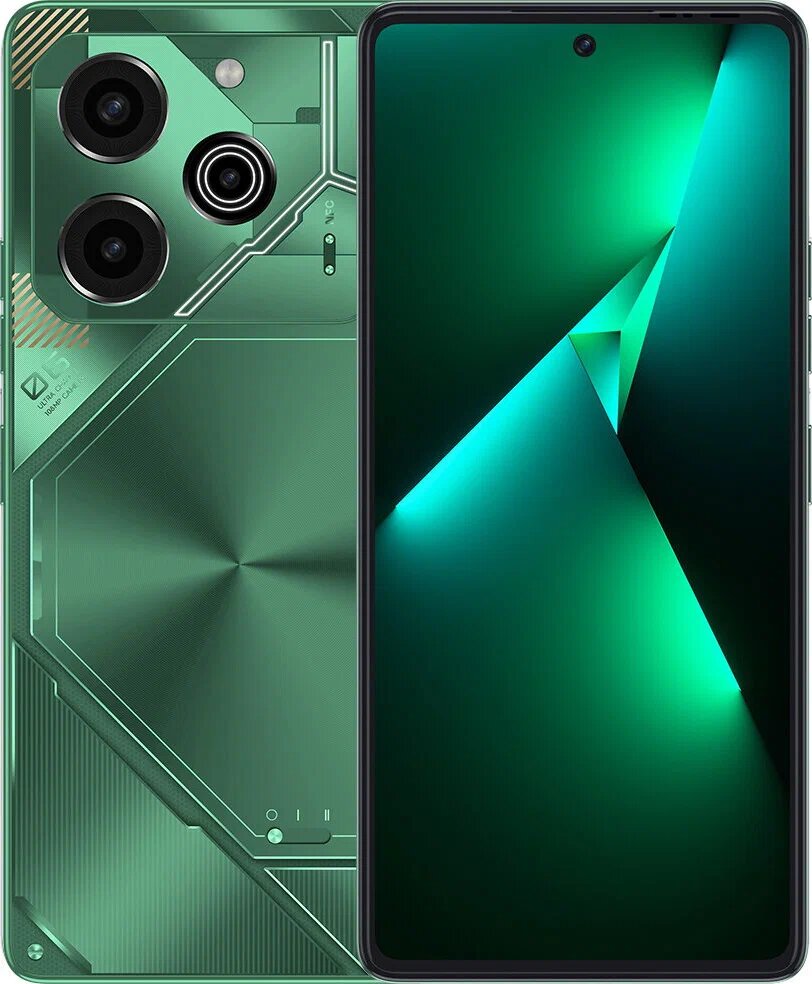 Смартфон TECNO Pova 6 Pro 12/256 ГБ RU, Dual nano SIM, зеленый