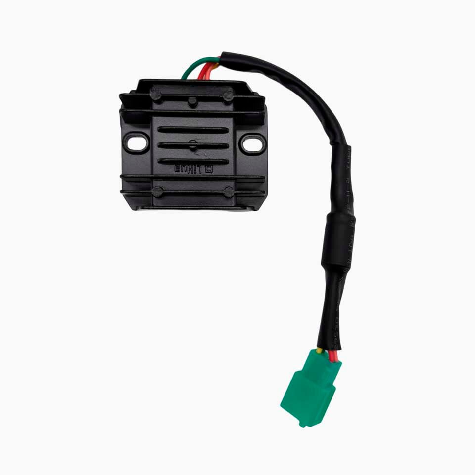 Реле регулятор напряжения на мотоцикл Motoland XR250 (4контакта,1провод )(реле зарядки)