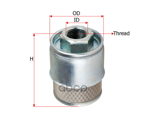 Фильтр гидравл. Sakura H8522 Sakura арт. H8522
