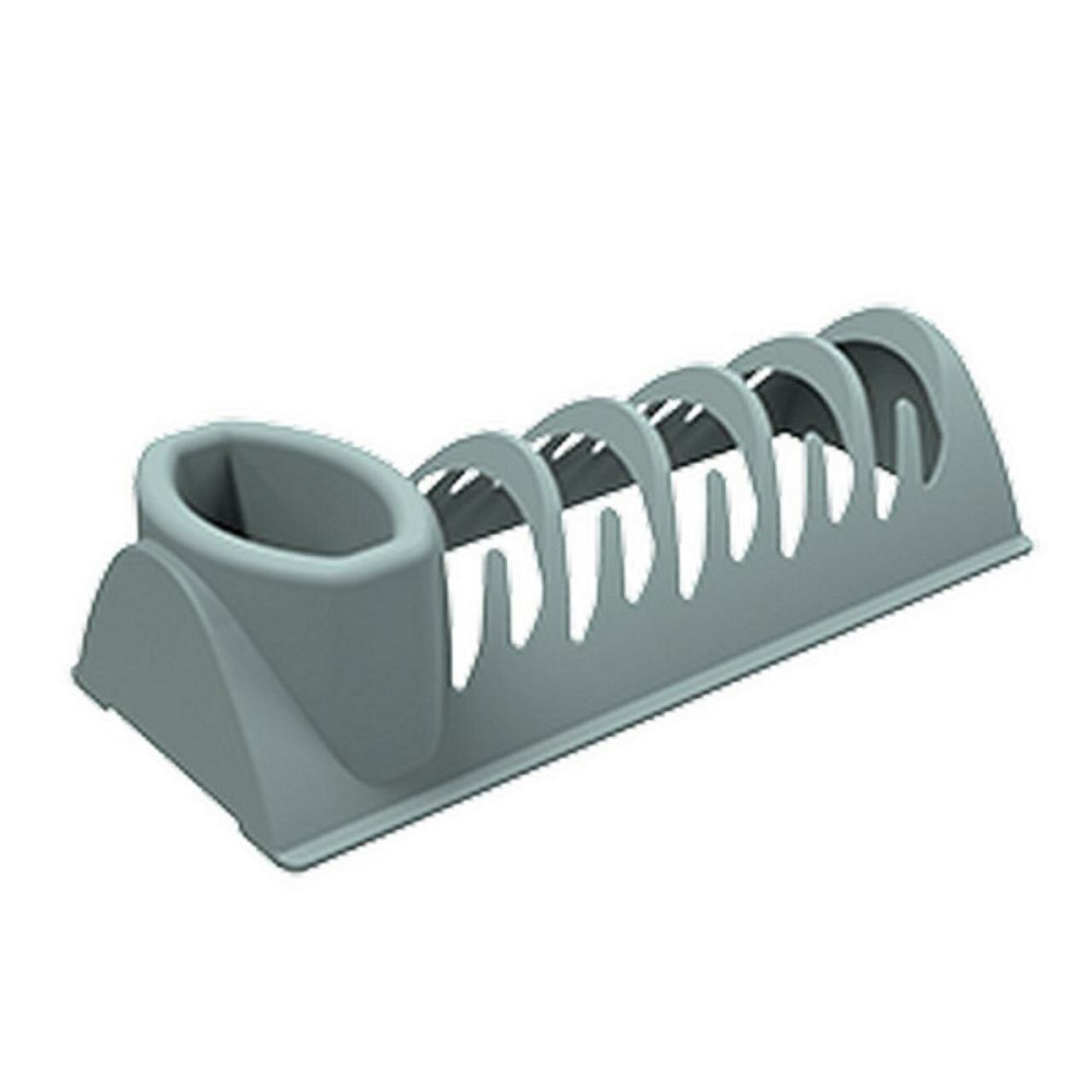 Сушилка для посуды Krita (серая мистерия). Размер 34х15х9 см. NEW