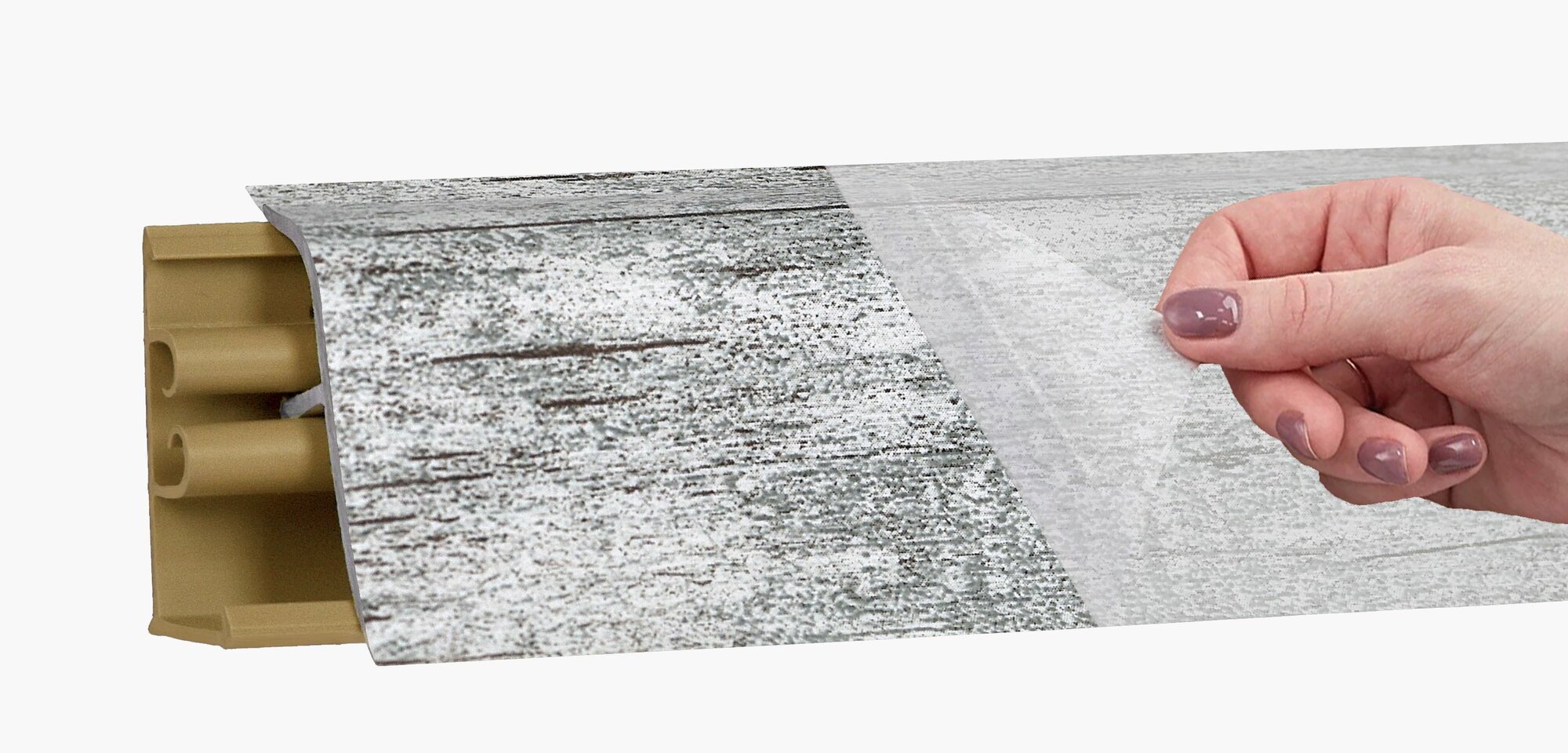 Плинтус для столешницы 38мм