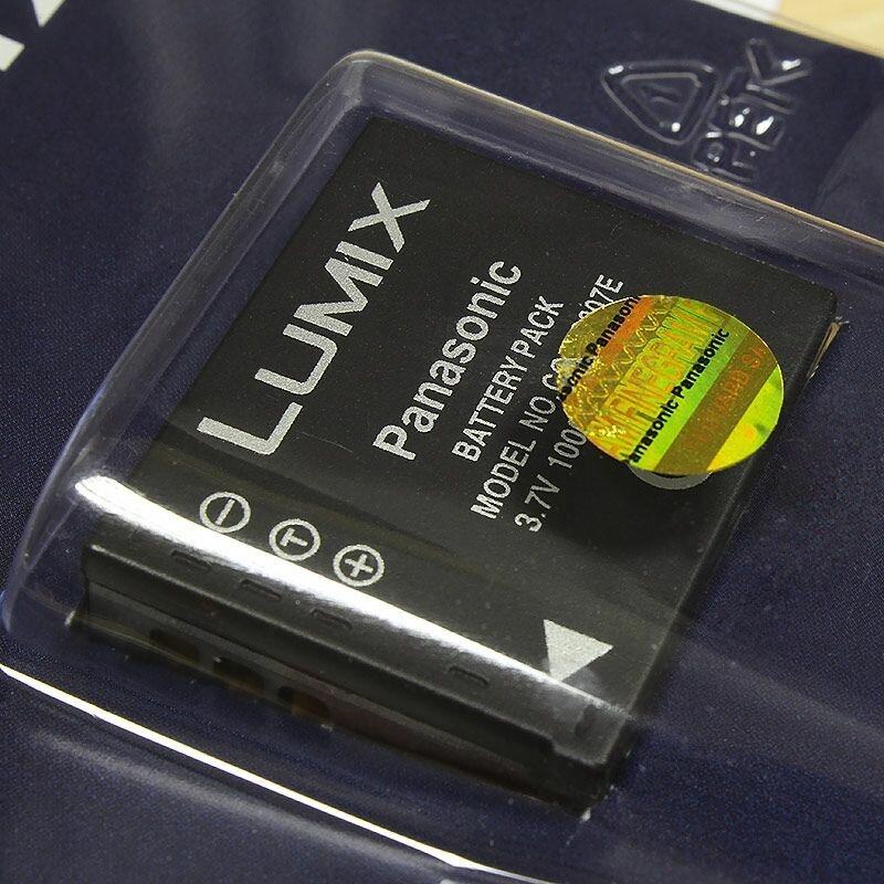 Аккумуляторная батарея CGA-S007 емкостью 1000mAh, для фотоаппаратов Panasonic