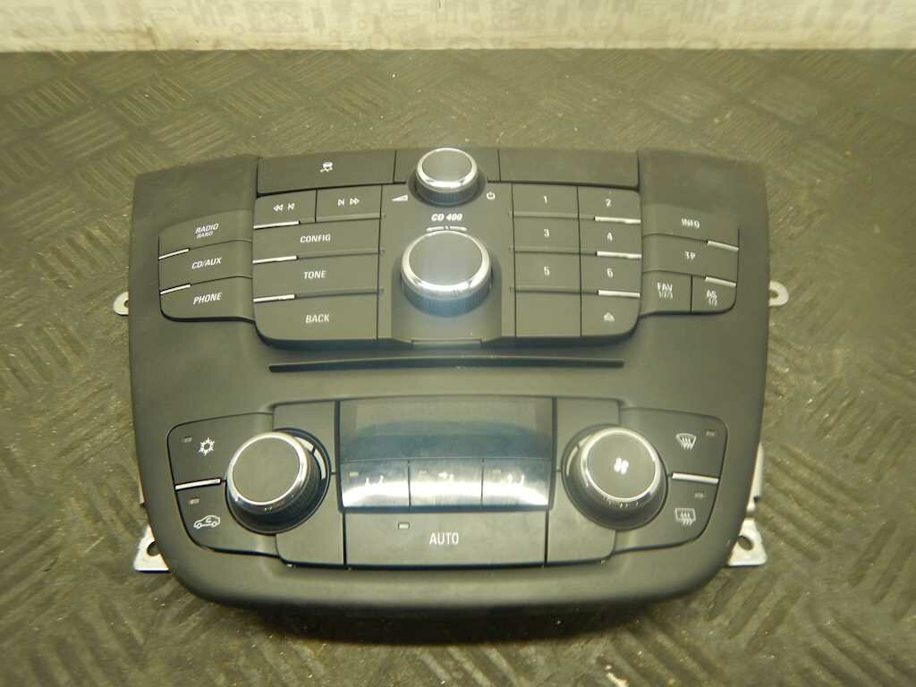 Панель (блок) управления магнитолой Opel Insignia 1 13321292 арт. 342207