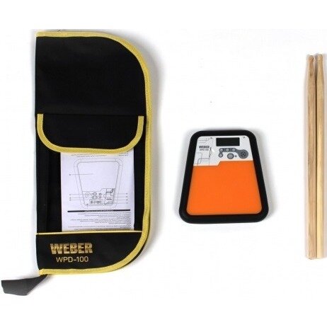 Тренировочный пэд электронный с метрономом WEBER WPD-100