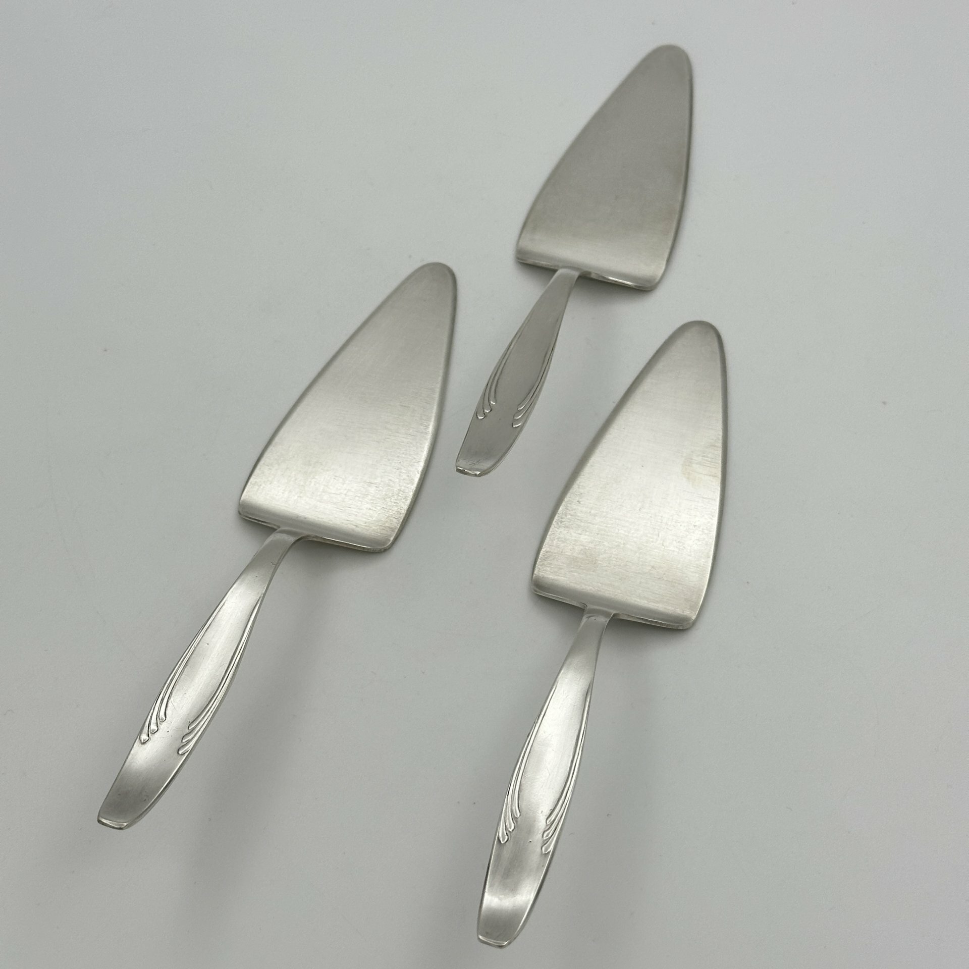 Комплект сервировочных лопаток для подачи десертов (3 шт.), мНЦ (медь-никель-цинк)