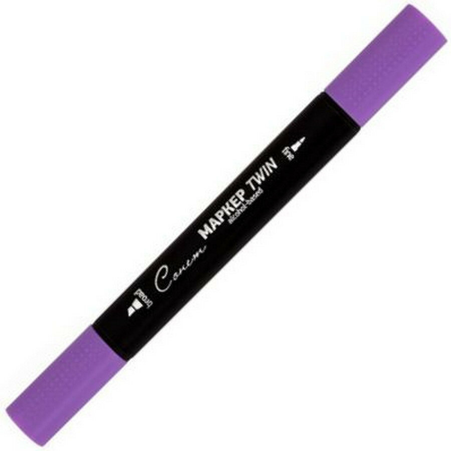 Маркер спиртовой Сонет TWIN двухсторонний, цвет 083 Лавандовый (164125-83)