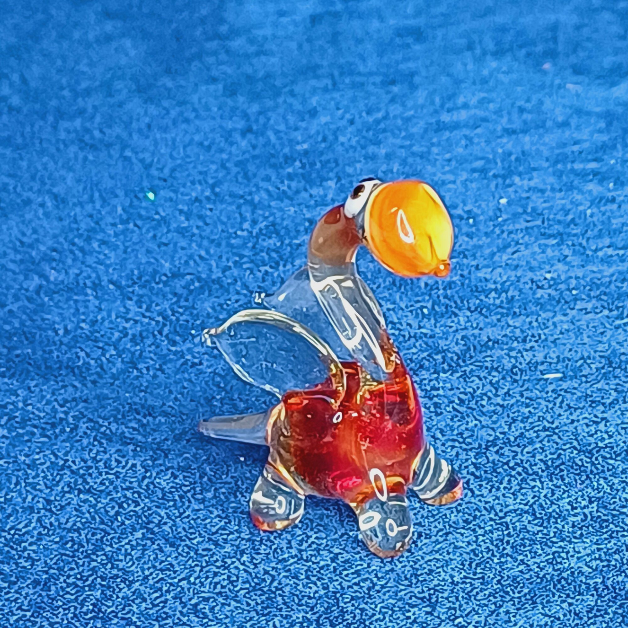 Фигурка стеклянная Динозаврик. Стекло