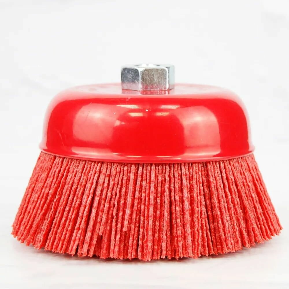 Щетка чашка нейлоновая для УШМ,125 мм, М14х2мм