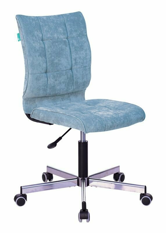 Кресло офисное Бюрократ CH-330M/LT-28 без подлокотников серый крестовина металл