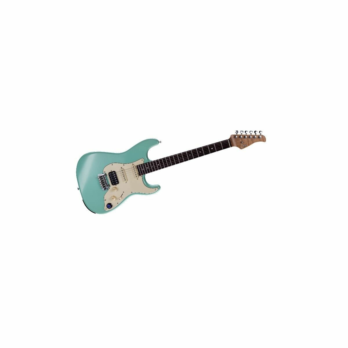 Электрогитара Mooer GTRS P800 Green, со встроенным процессором, HSS, цвет Surf Green