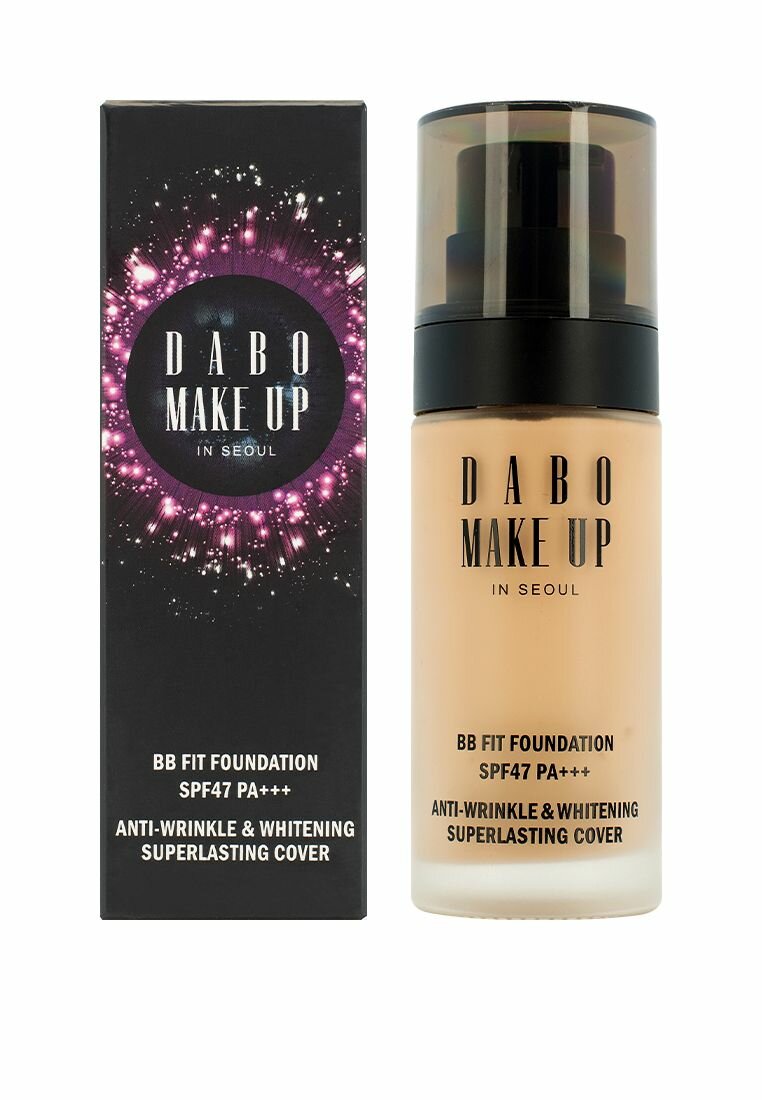 DABO Тональный BB крем для лица Корея тройного действия SPF47 PA+++ песочный, 30мл