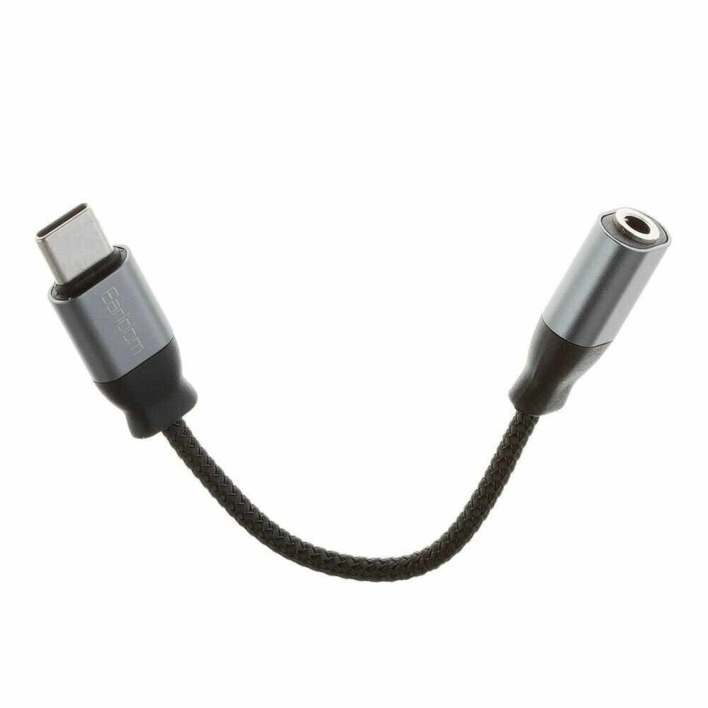 Аудио-переходник Earldom ET-OT51 AUX на Type-C (черный)