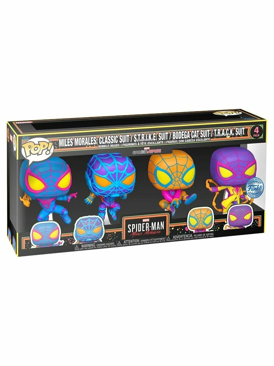 Фигурки Funko POP! Miles Morales 4Pack 69140