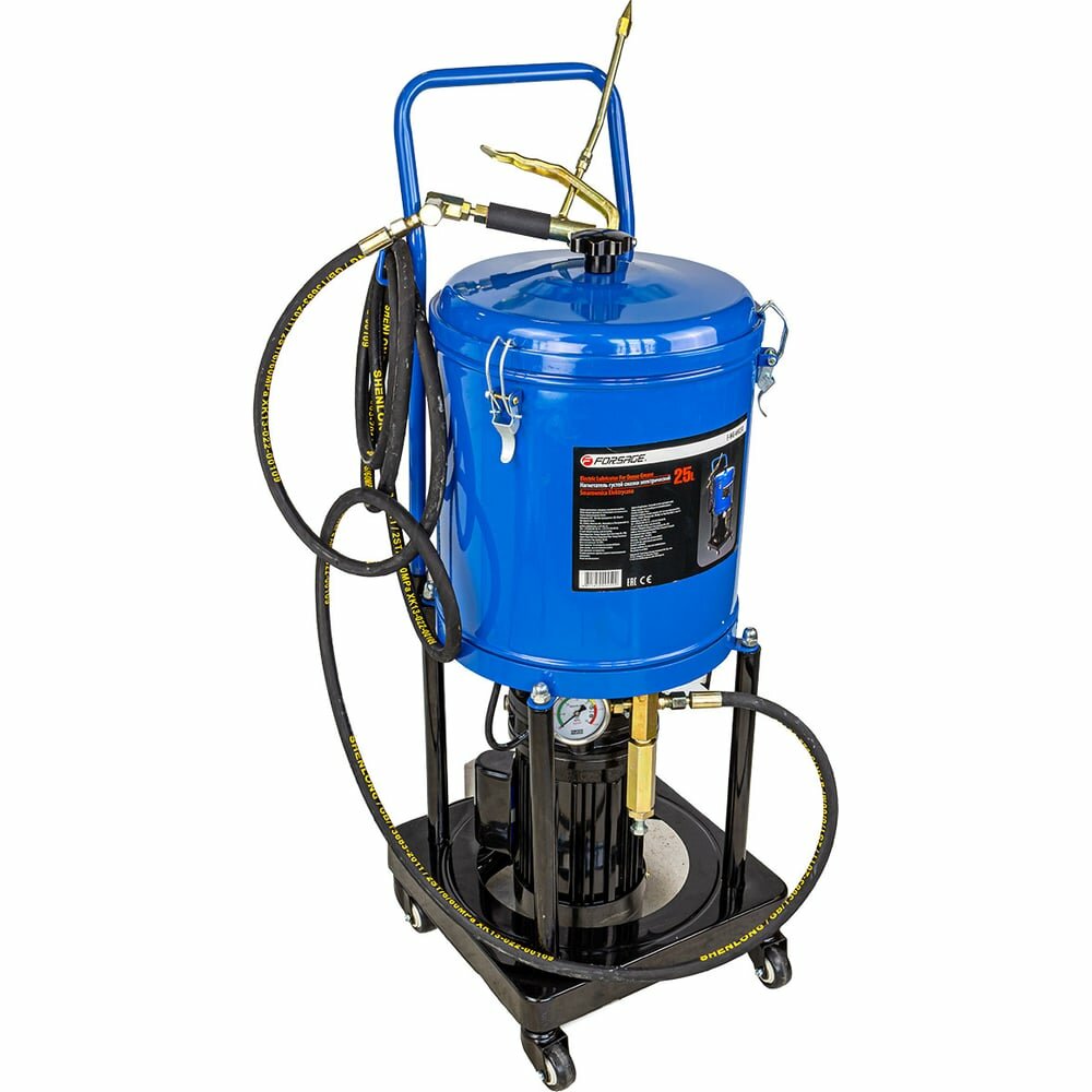 Электрический нагнетатель густой смазки Forsage F-HG-69230 бар, 1.1 Вт