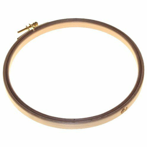 Пяльцы круглые деревянные (бук) 10 см. 202-0