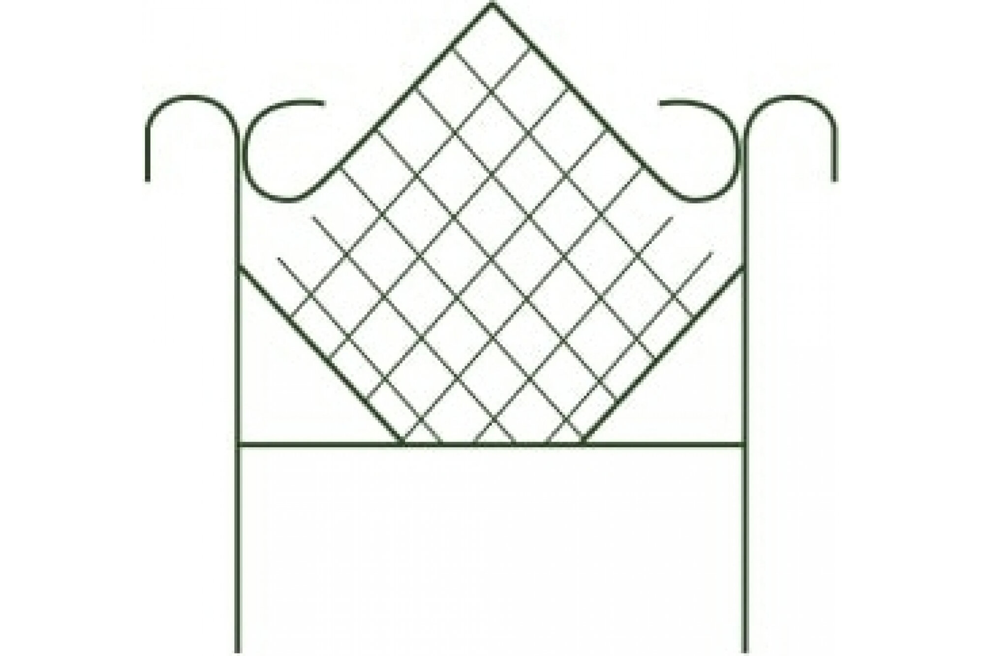 Заборчик Ромб 5 секций Green Line