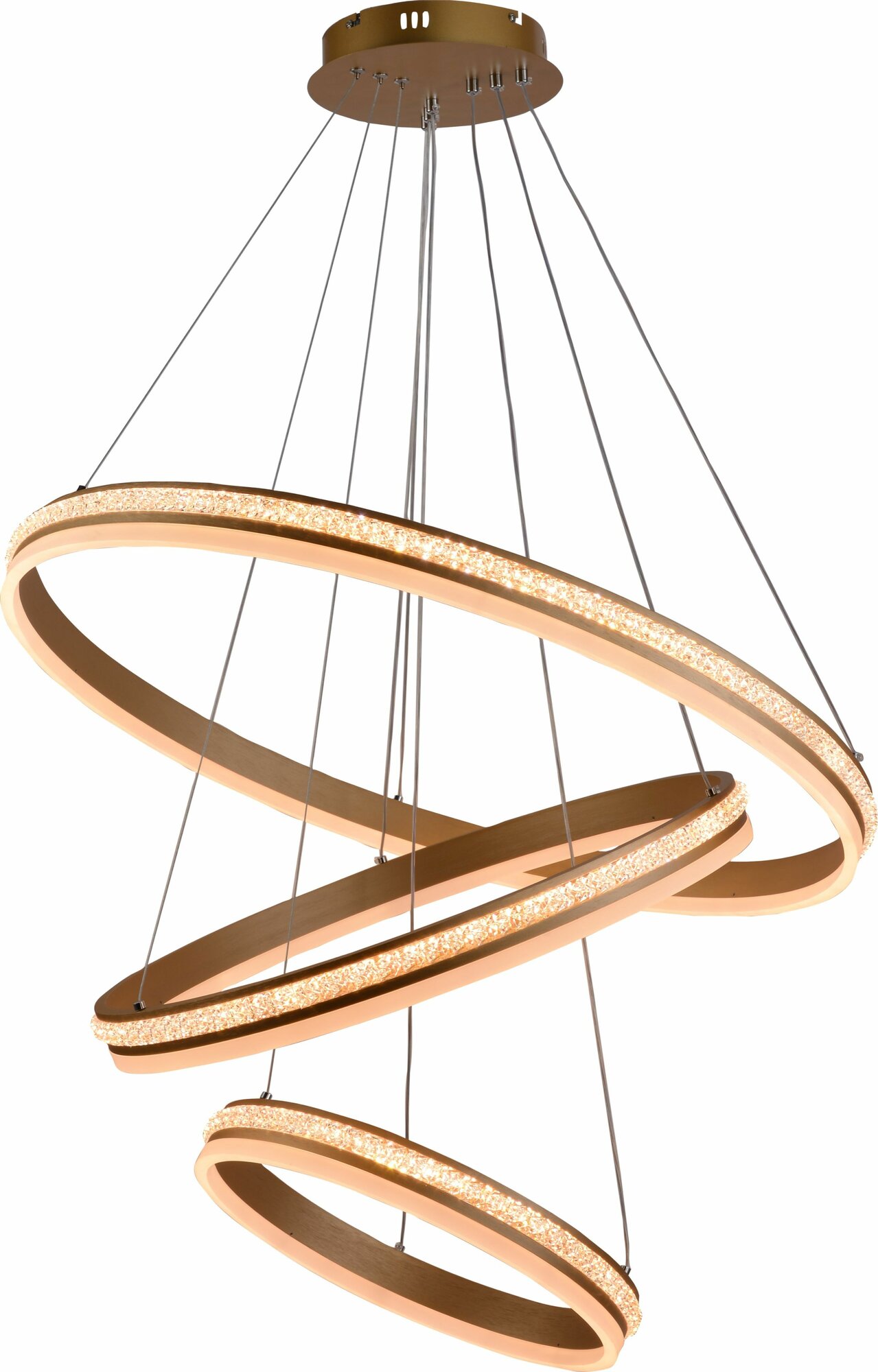 Свет Столицы Подвесная Светодиодная потолочная люстра с регулировкой высоты