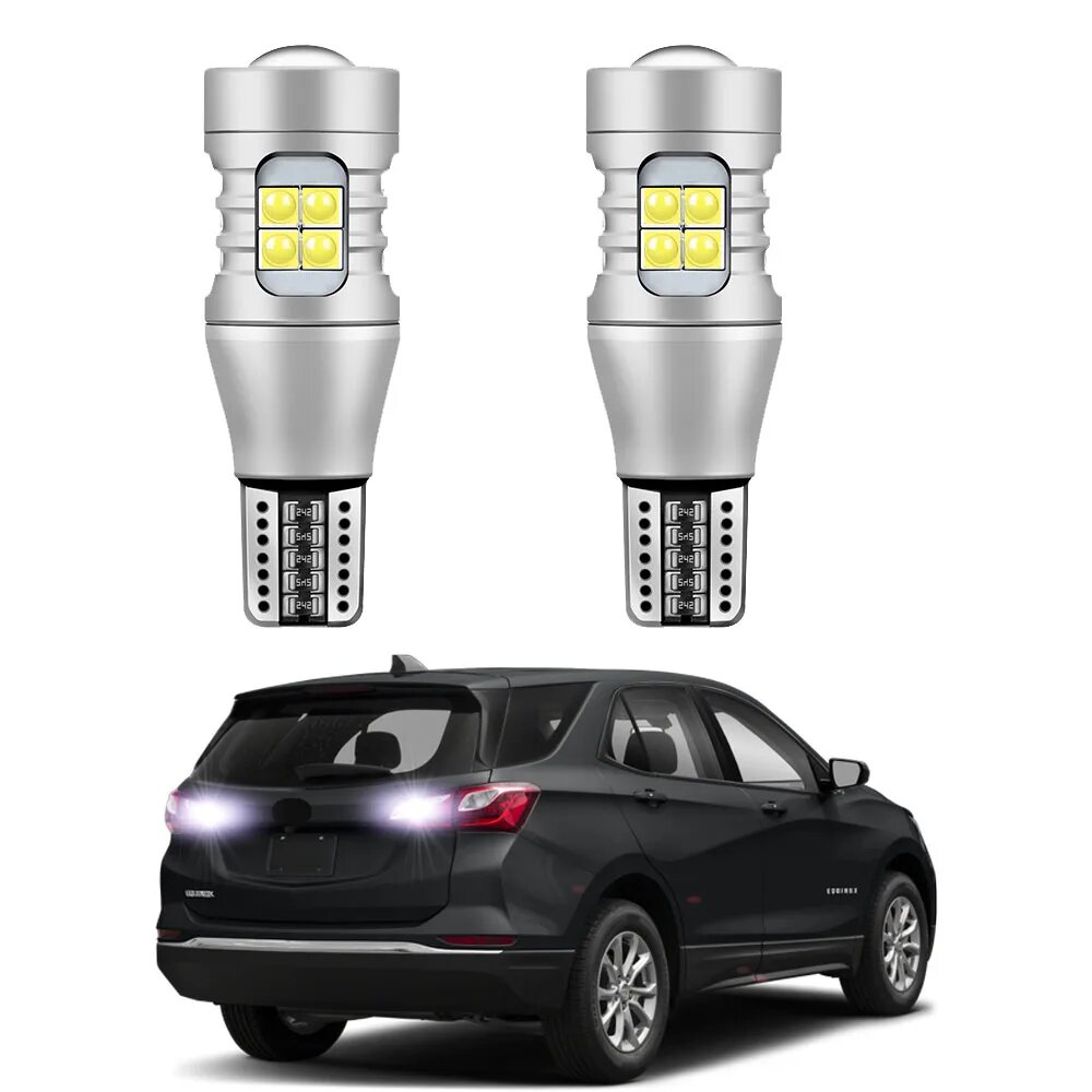 2 шт. Canbus для Chevrolet Equinox 2005-2019 2020 2021 2022 2023 светодиодная резервная лампа заднего хода