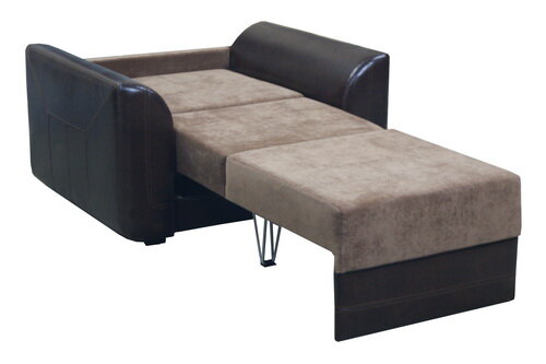 Калифорния Вельвет Люкс 06, кресло-кровать, 112х96х78 см, с ящиком для белья