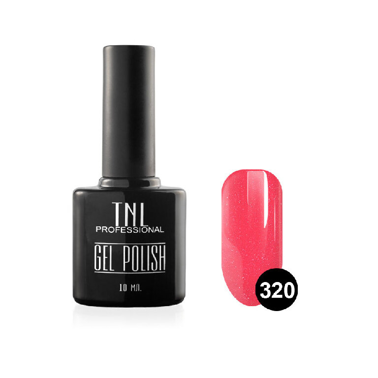 TNL Professional Цветной Гель-лак № 320 - розовая пудра (10 мл.)