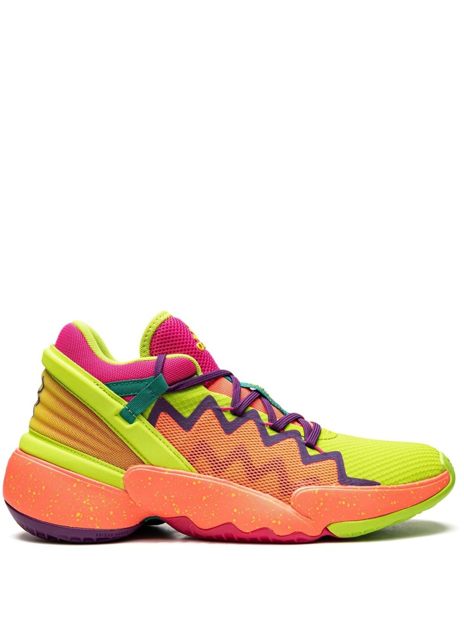 Кроссовки adidas D.O.N Issue 2, размер 8 US, yellow