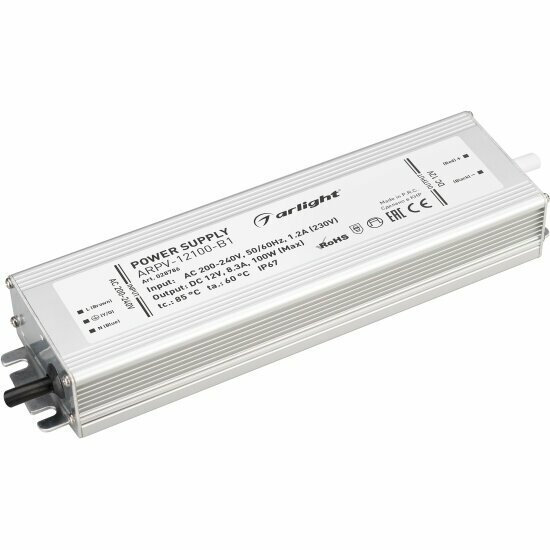 Блок питания Arlight ARPV-12100-B1 12V 100W IP20 8,3A 028786