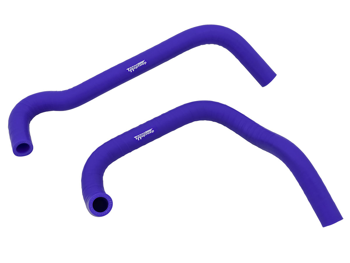 Патрубки отопителя УАЗ Патриот с 2019 г. АКПП (2 шт) силикон армированный