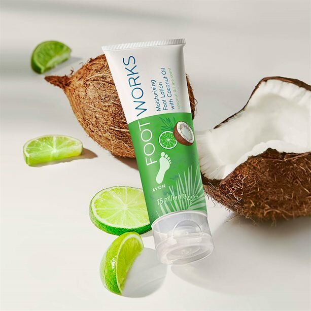 Увлажняющий лосьон для ног с маслом кокоса, 75 мл