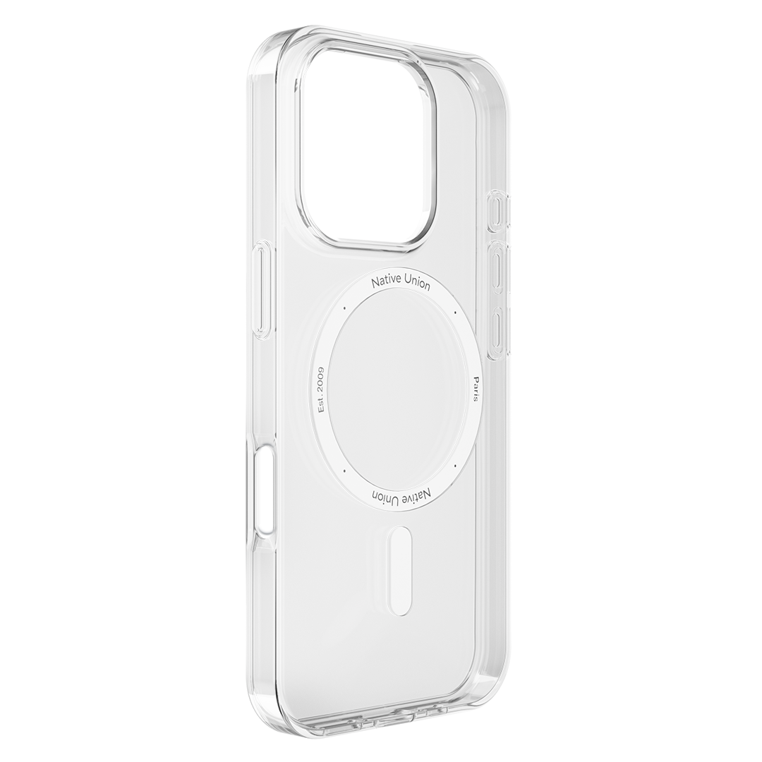 Чехол на iPhone 16 Pro Native Union (RE)CLEAR CASE, цвет: прозрачный