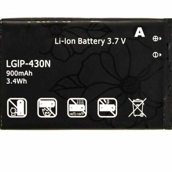 LG LGIP-430N 430N GM360 GS290 GU280 GU285 T300/ T310 T320 Акб