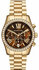 Наручные часы MICHAEL KORS, коричневый, золотой