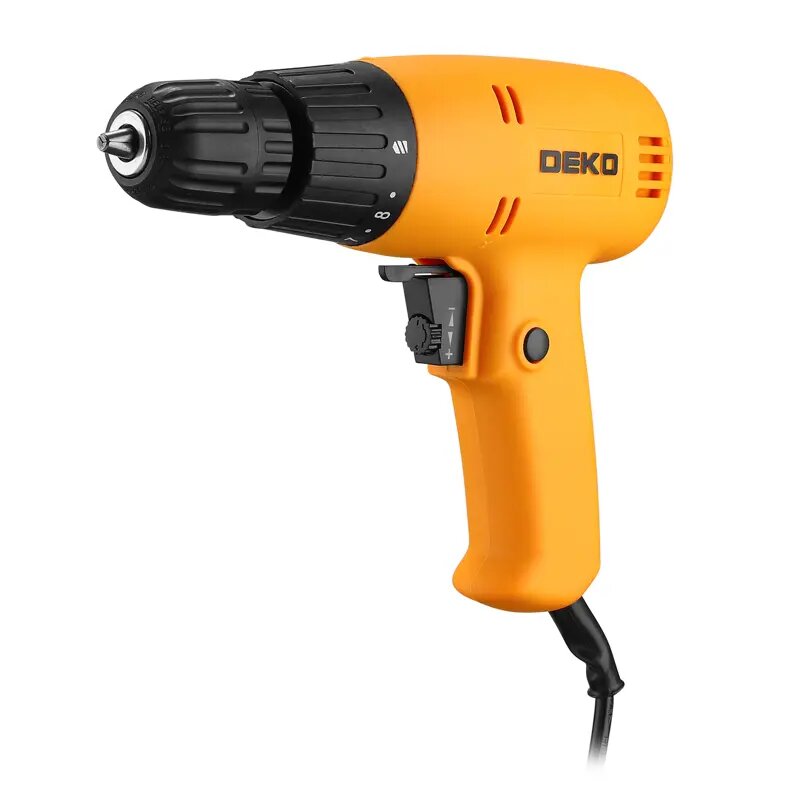 Дрель-шуруповерт сетевая Deko DKSD400W, 400 Вт