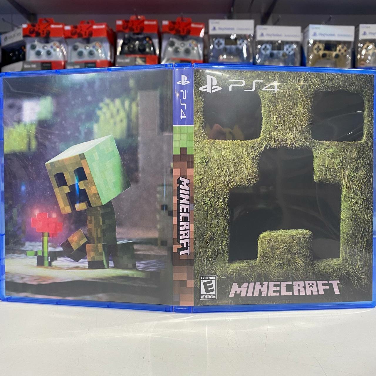 Эксклюзивная обложка PS4 для Minecraft №15