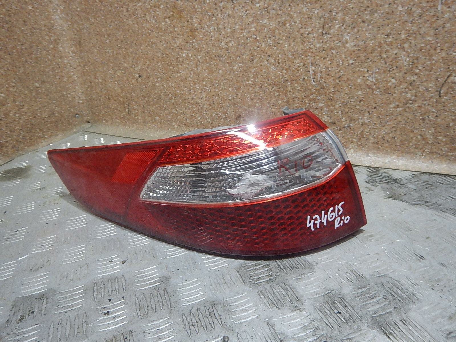 Б/У Фонарь задний левый, KIA (Киа)-RIO (11-) KIA RIO (11-) Задиры и трещина на стекле. 474615 Hyundai-KIA арт. 924014X000