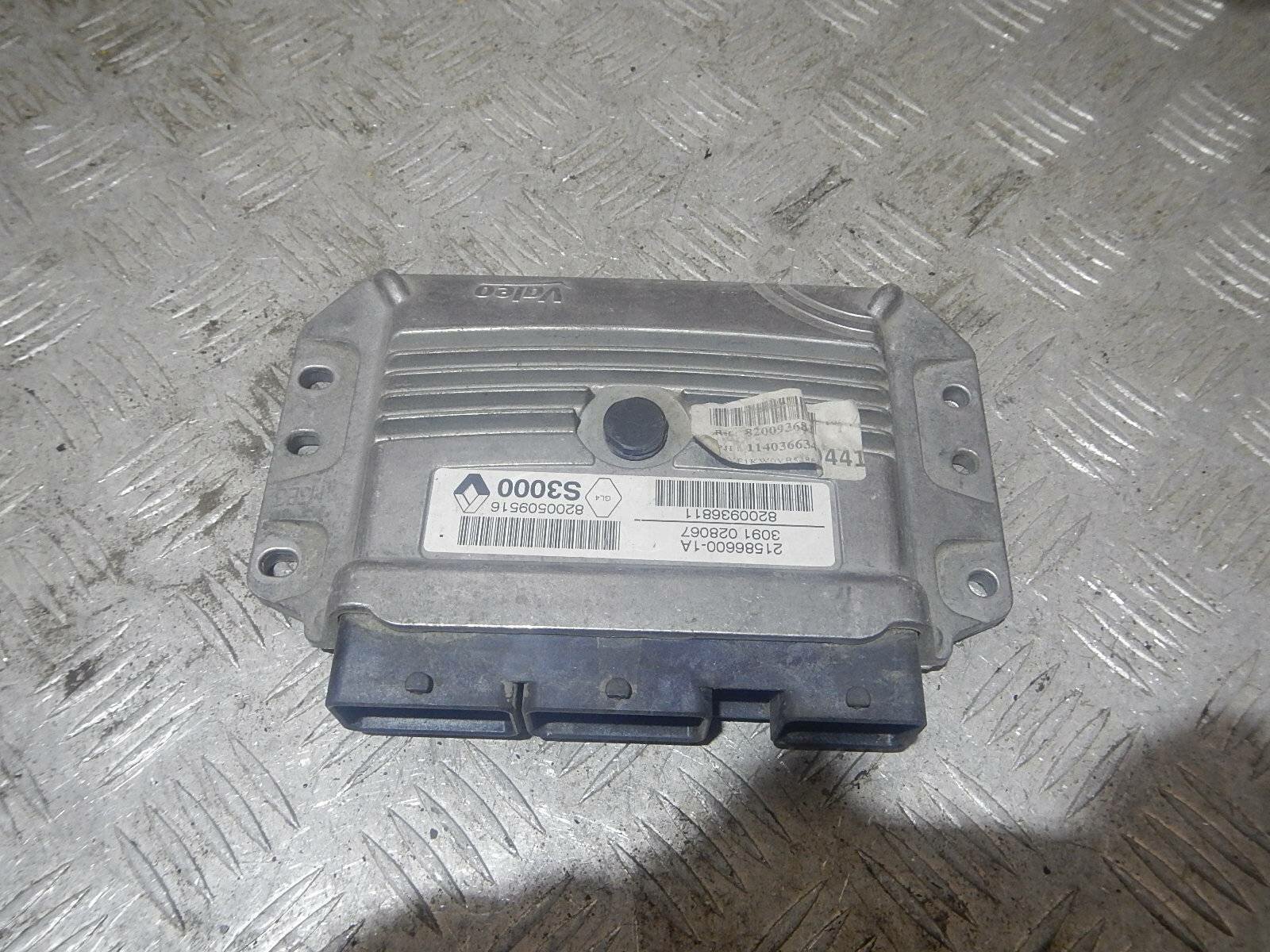 Б/У Блок управления двигателем, Renault (Рено)-MEGANE II (02-09) RENAULT MEGANE II (02-09) 1,6 Без видимых повреждений 33...