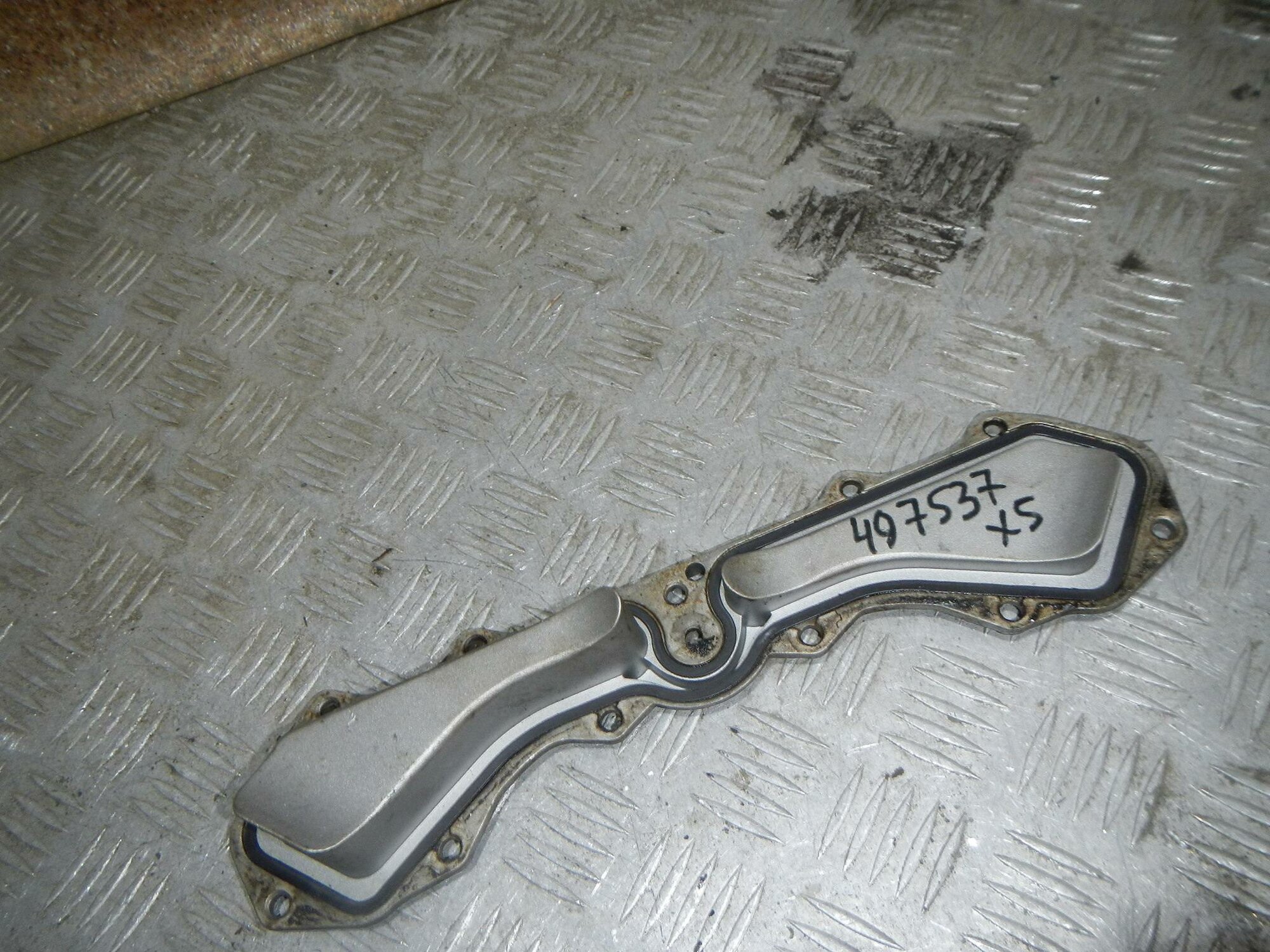 Б/У Крышка коленвала задняя, BMW (БМВ)-X5 (E70) (07-13) BMW X5 (E70) (07-13) крышка двигателя задняя Без видимых поврежде...