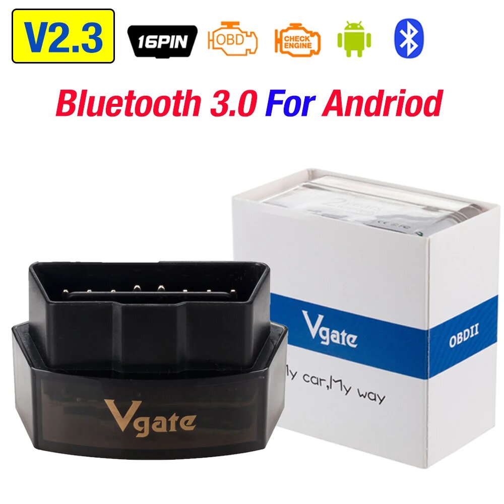 Vgate iCar pro Bluetooth 3.0/4.0/WiFi Android/ПК/IOS поддерживает режим автоматического пробуждения Elm327 V2.1 OBDII-считыватель кодов, диагностический инструмент Bluetooth 3.0