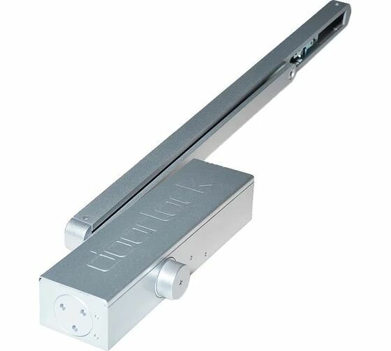 Доводчик со скользящей тягой Doorlock dl345s bc da en1-4 серебристый 75570