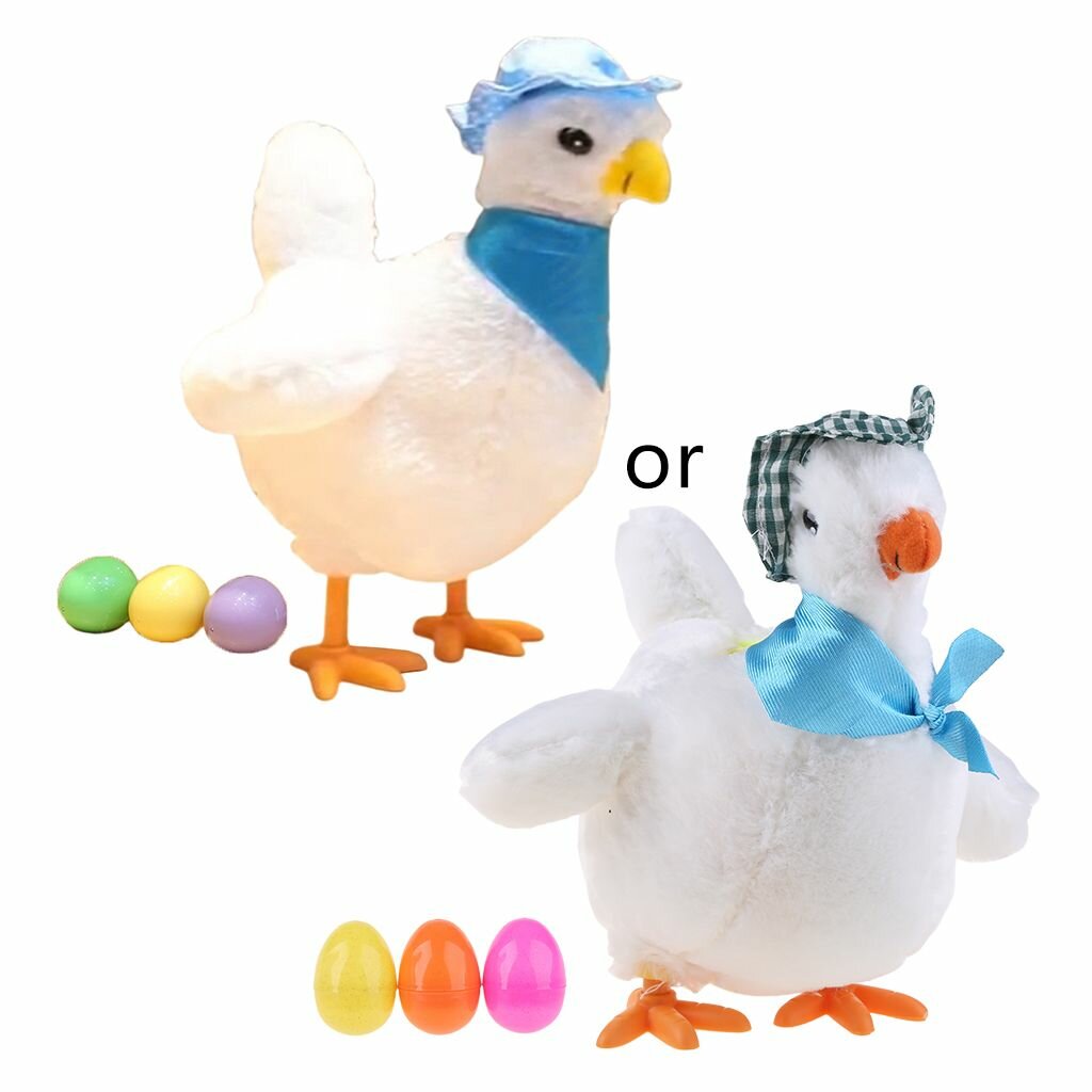 Электрические плюшевые игрушки курица